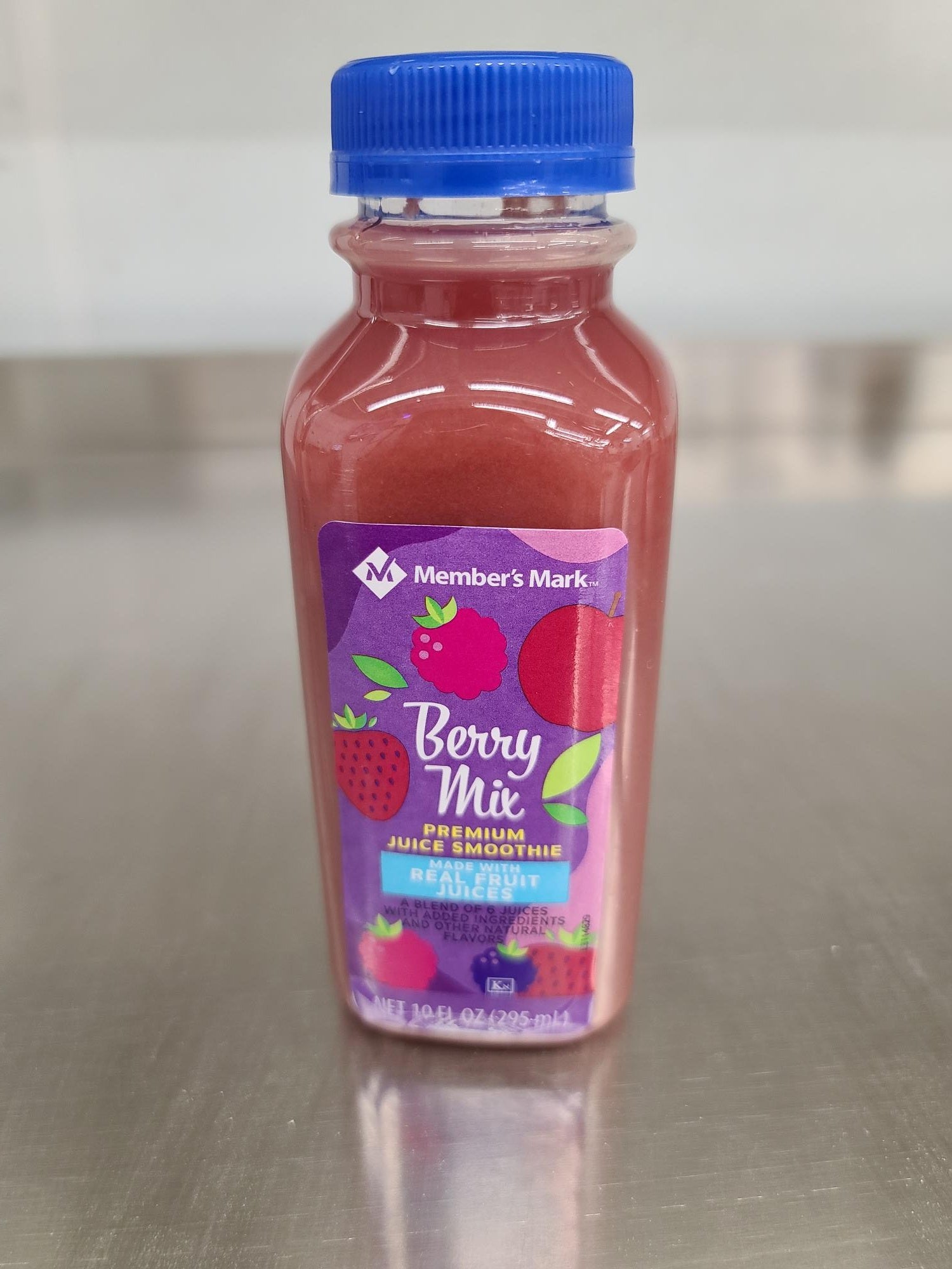 Member S Mark Berry Mix Juice Smoothie 10 Oz Bottle KWIKIEZ
