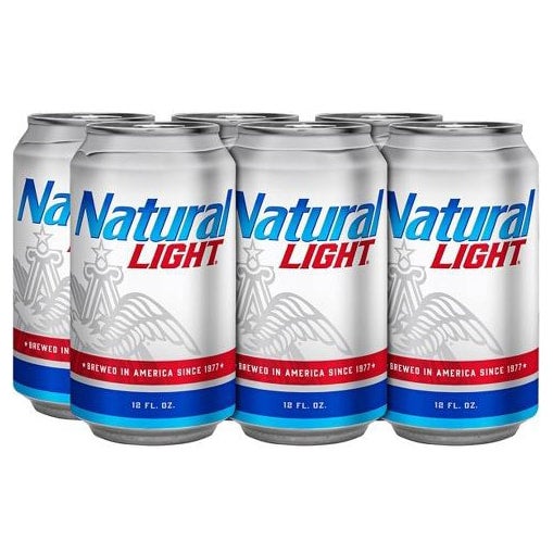 Natural Light, 12 oz, 6 Pack Cans | KWIKIEZ - Drive Thru - S. Central ...