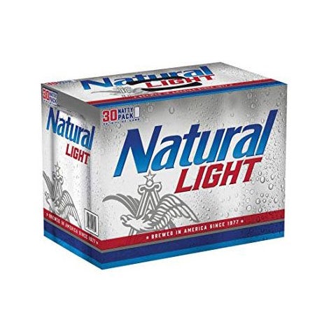 Natural Light, 12 oz, 30 Pack Cans | KWIKIEZ - Drive Thru - S. Central ...