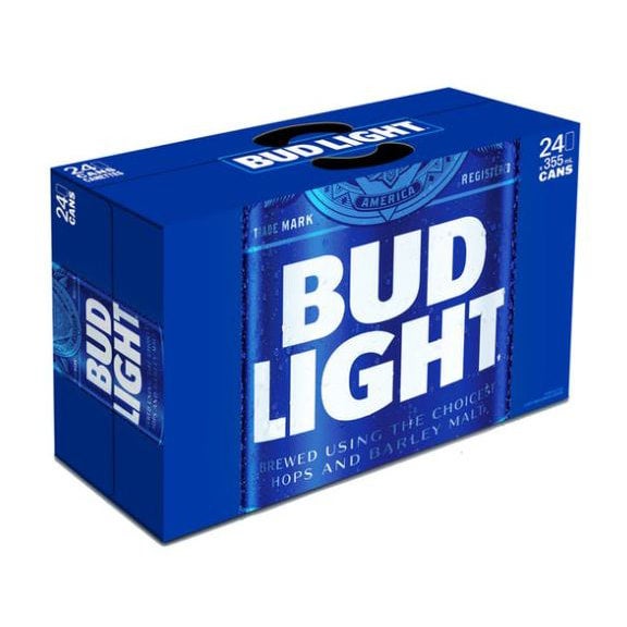 Bud Light, 12 oz, 24 Pack Cans | KWIKIEZ - Drive Thru - S. Central Av ...