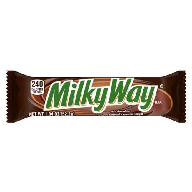 Milky Way, Milk Chocolate, Candy Bar, 1.84 oz | KWIKIEZ - Drive Thru ...