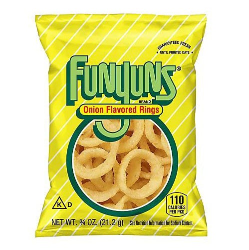 Funyuns, Onion Rings, Chips, .75 oz Bag | KWIKIEZ - Drive Thru - S ...